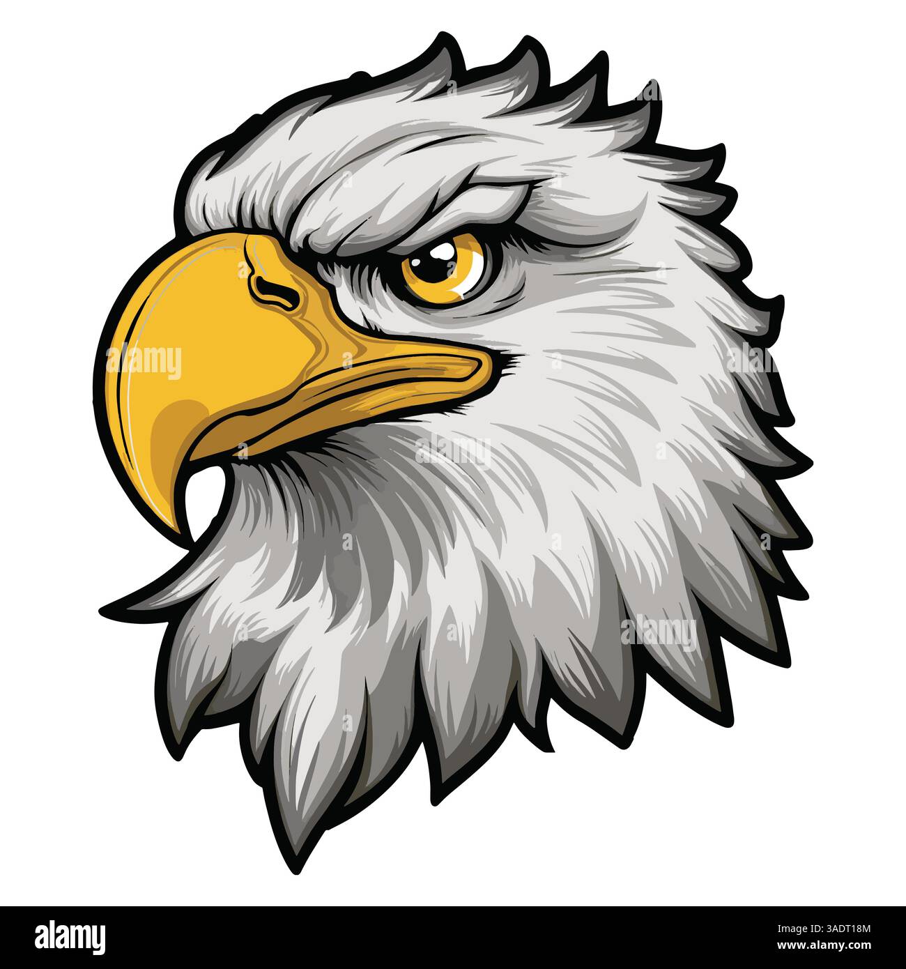 Majestic gaze Stock Vector Images - Alamy