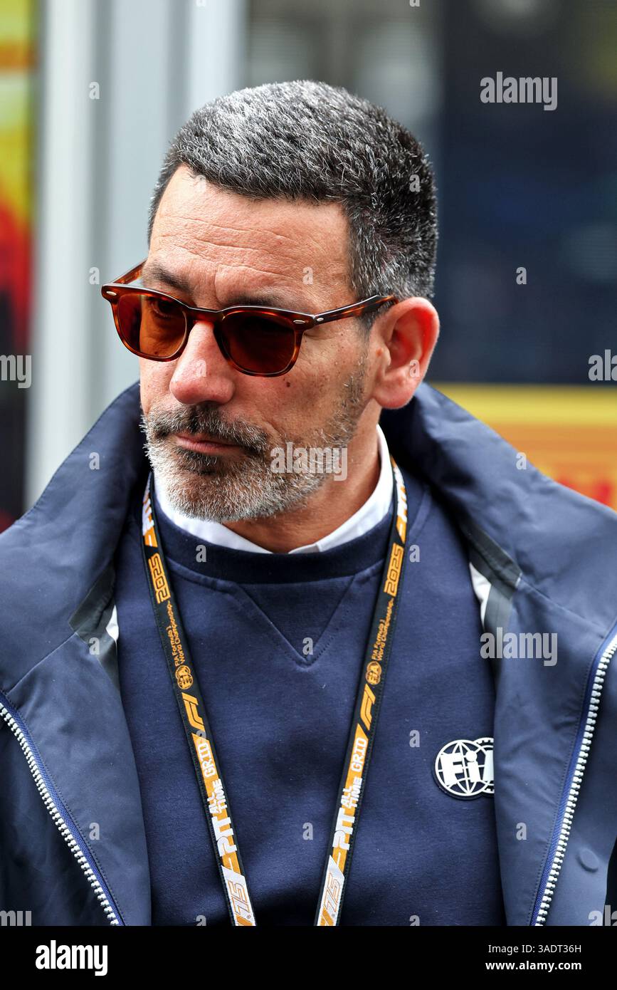 Suzuka, Japan. 06th Apr, 2025. Rui Marques (POR) FIA Race Director. 06. ...
