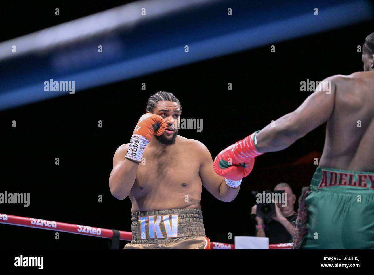 5th April 2025; Co Op Live Arena, Manchester, England; Heavy Impact Heavyweight Boxing, Joe ...