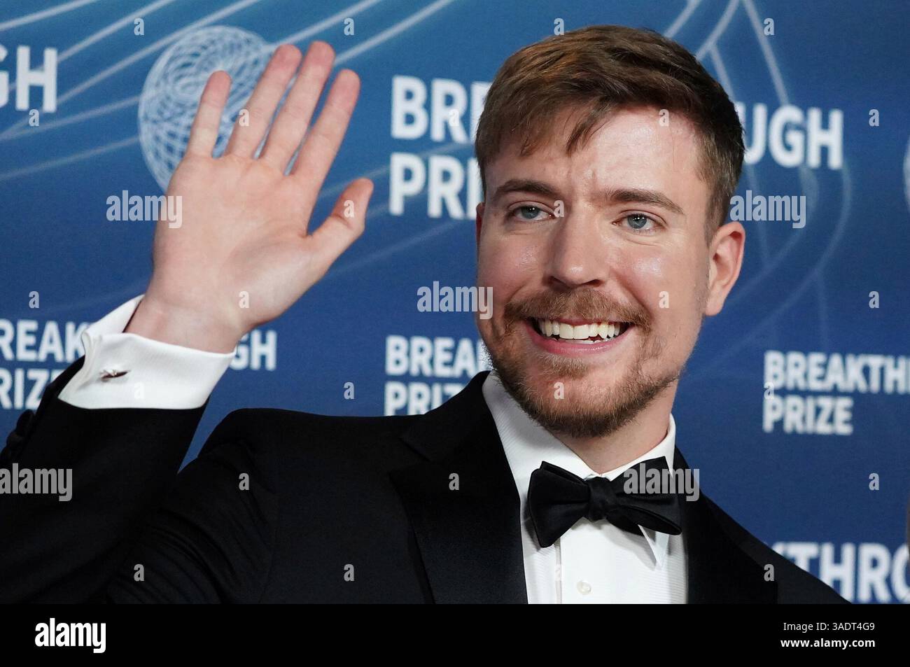 Jimmy Donaldson, who goes by the online alias MrBeast, arrives at the ...