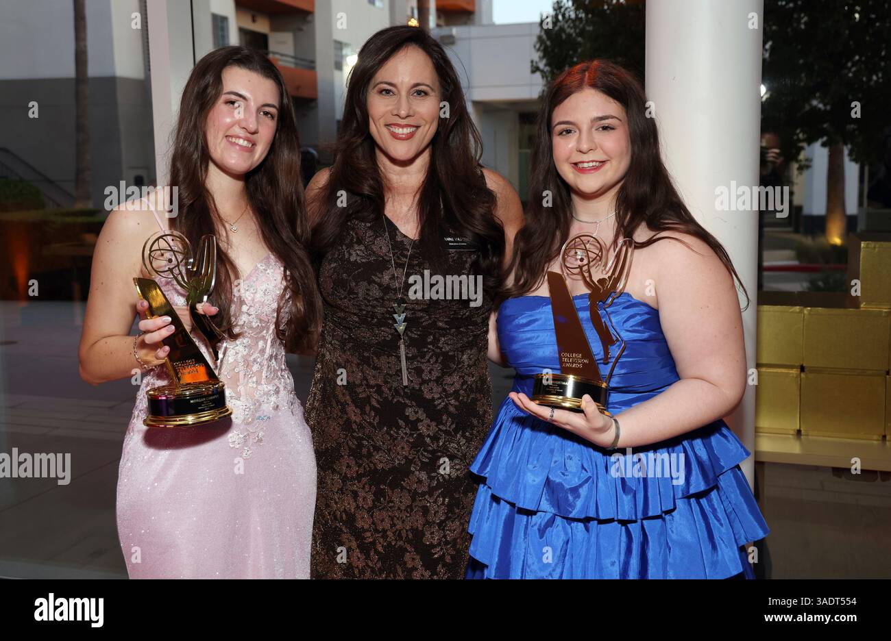 IMAGE DISTRIBUTED FOR THE TELEVISION ACADEMY - Morgan Champey, left ...