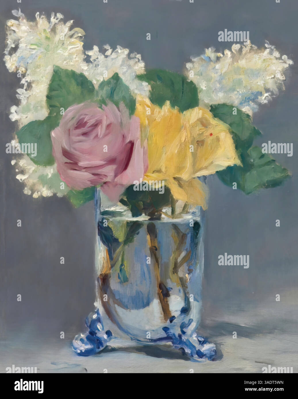 Lilacs and Roses, 1880 – Edouard Manet Stock Vector Image & Art - Alamy
