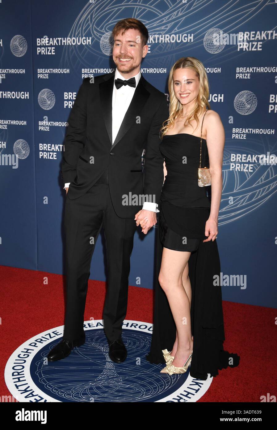 Santa Monica, Ca. 05th Apr, 2025. MrBeast and Thea Booysen at the 11th ...