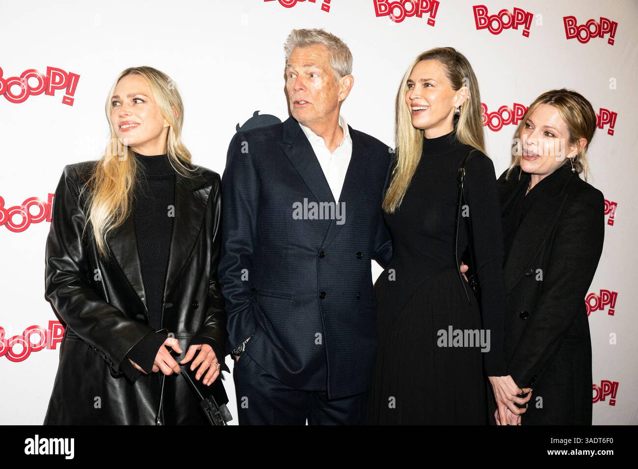 New York, USA. 05th Apr, 2025. Erin Foster, David Foster, Sara Foster ...