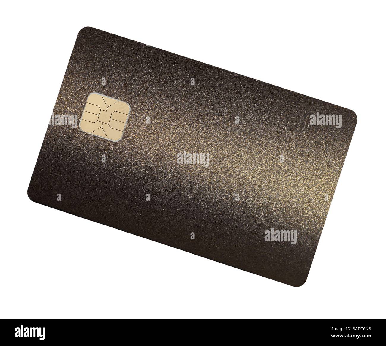 Card for financial service. Glossy plastic credit and debit bank card ...