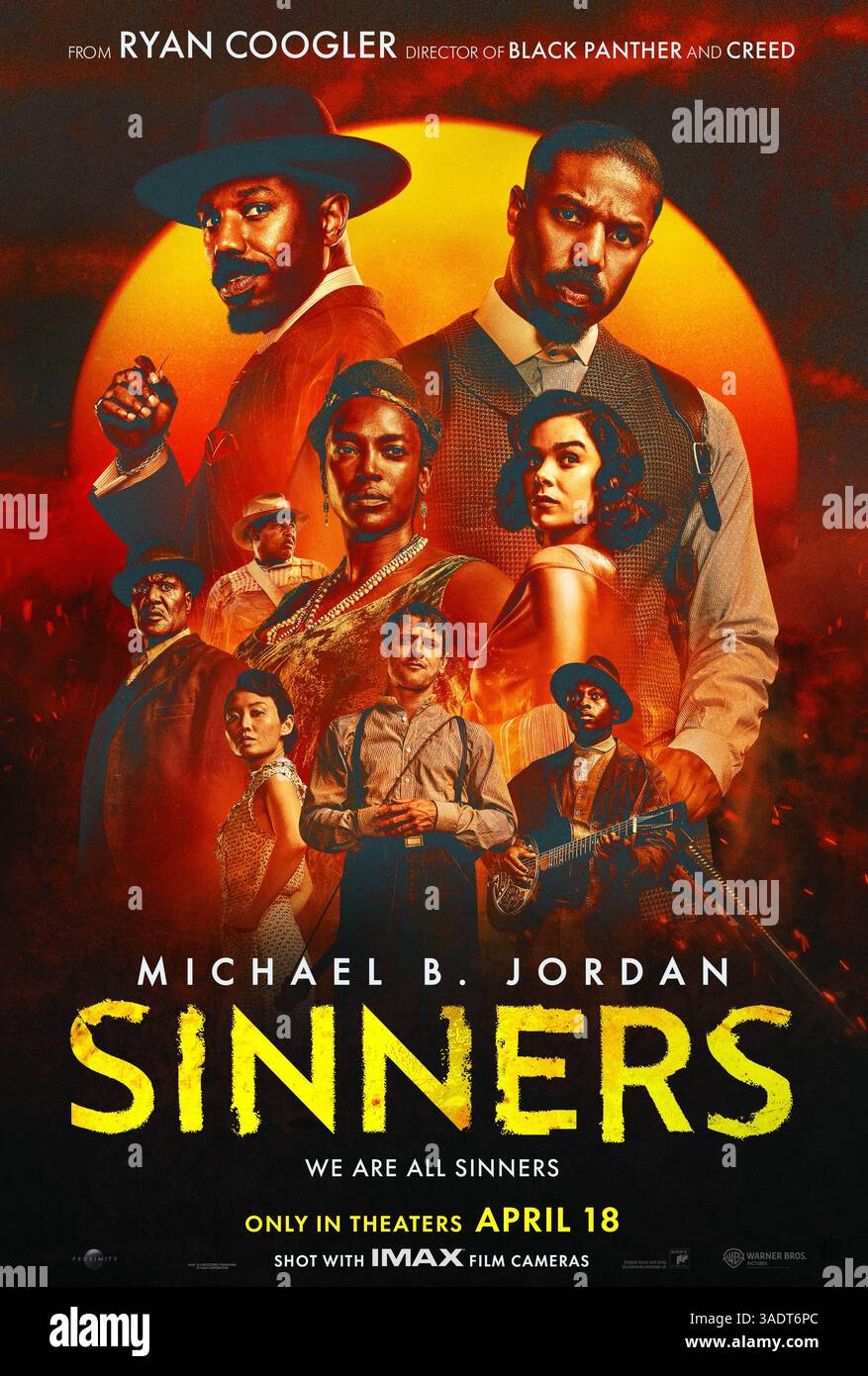 RELEASE DATE: April 18, 2025. TITLE: Sinners. STUDIO: Warner Bros ...