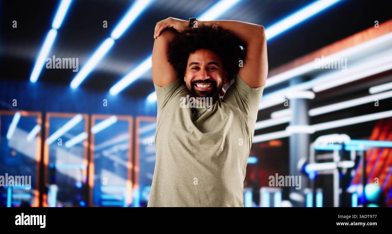 Personal Trainer Guiding Client Through Correct Workout Techniques and ...