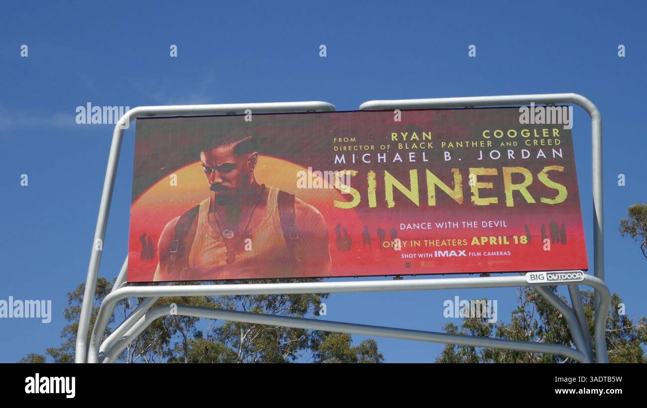 Los Angeles, California, USA 5th April 2025 Michael B. Jordan Sinners ...