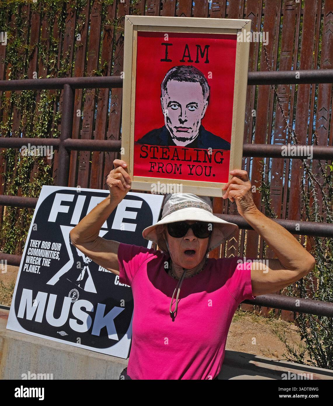 Tucson, Arizona, USA. 5th Apr, 2025. A crowd estimated at over 15,000 ...