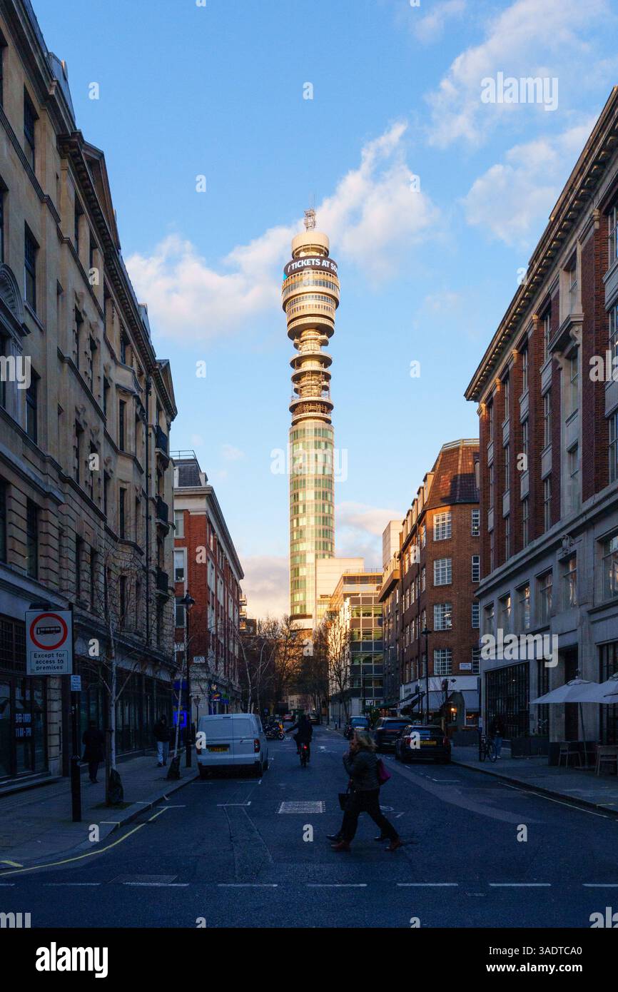 London, England, UK - BT Tower by Ministry of Public Building and Works ...