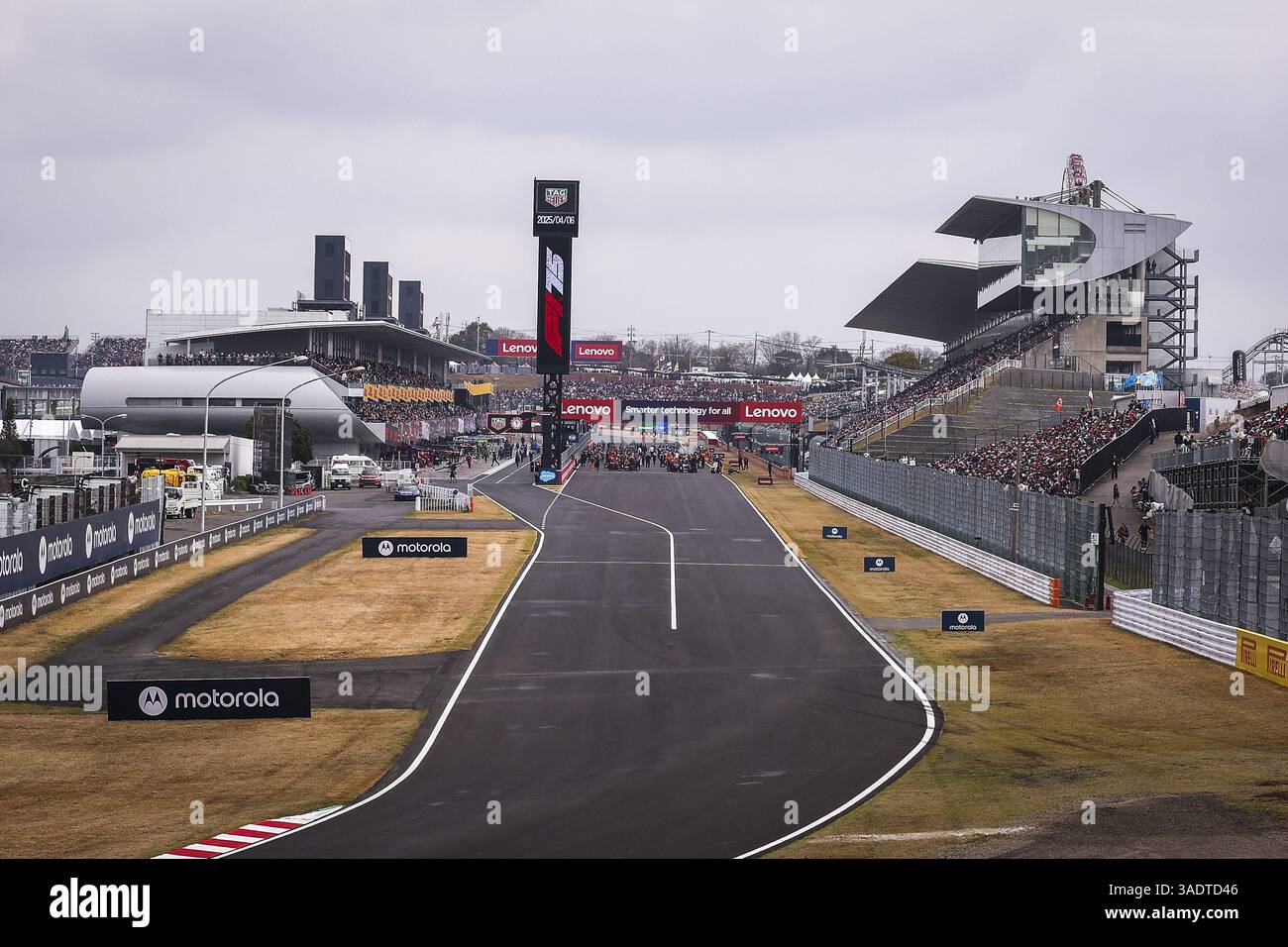 starting grid, illustration during the Formula 1 Lenovo Japanese Grand ...