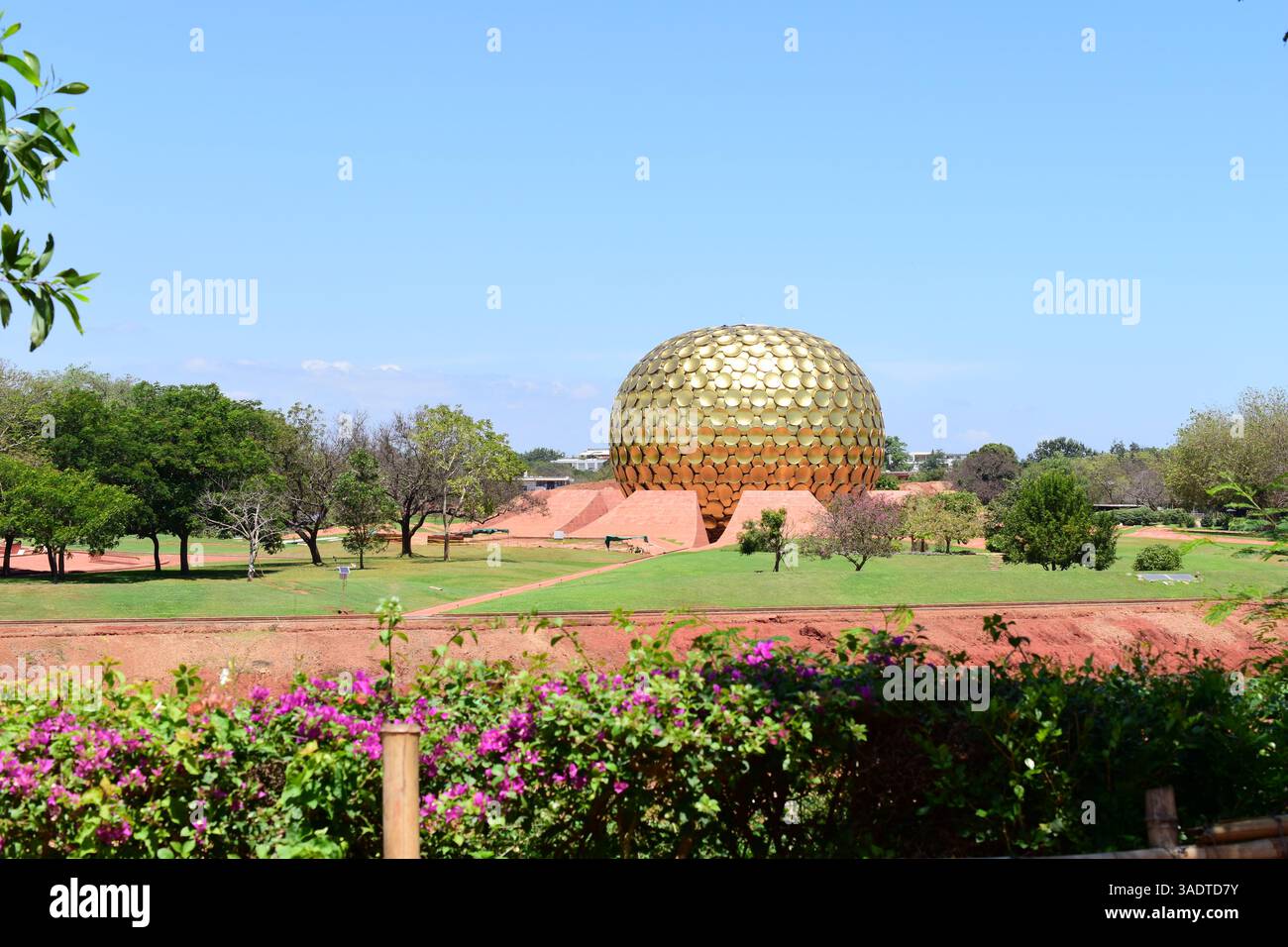 Pondicherry auroville hi-res stock photography and images - Alamy