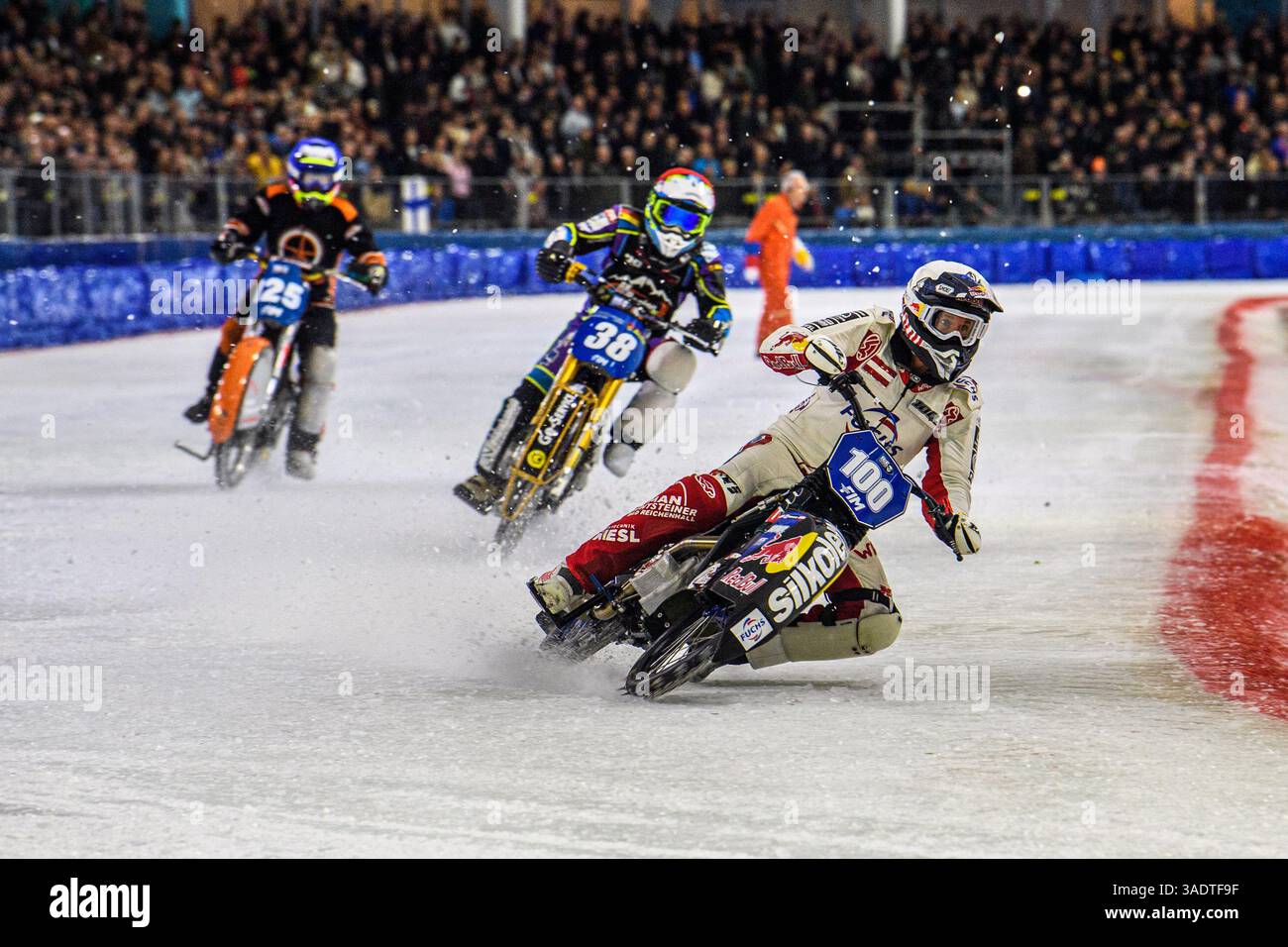 Heerenveen, Netherlands. 05th Apr, 2025. Franky Zorn (100) of Austria ...