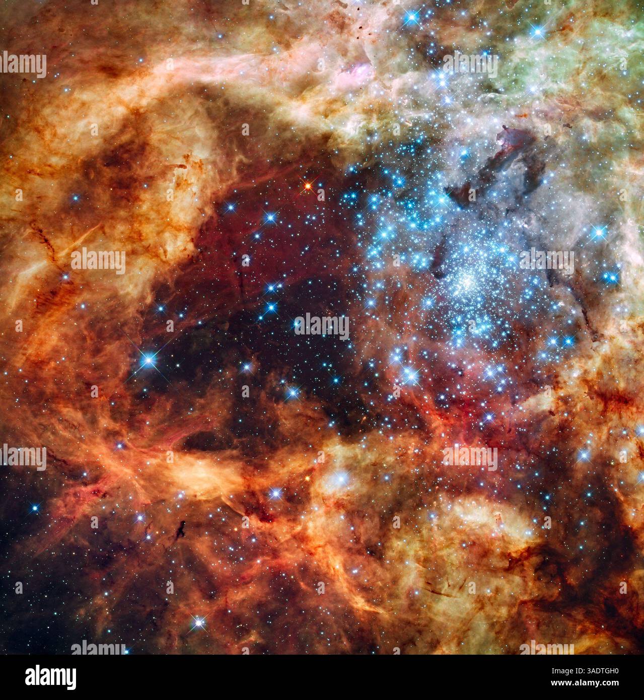 30 Doradus Nebula, Large Magellanic Cloud Galaxy - FILE - This massive ...