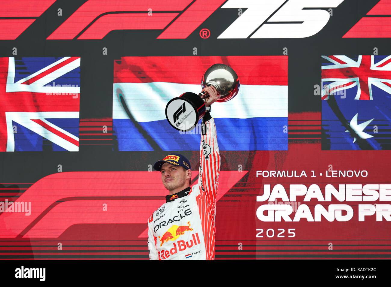Suzuka, Japan. 06th Apr, 2025. SUZUKA, JAPAN - APRIL 6: Max Verstappen ...