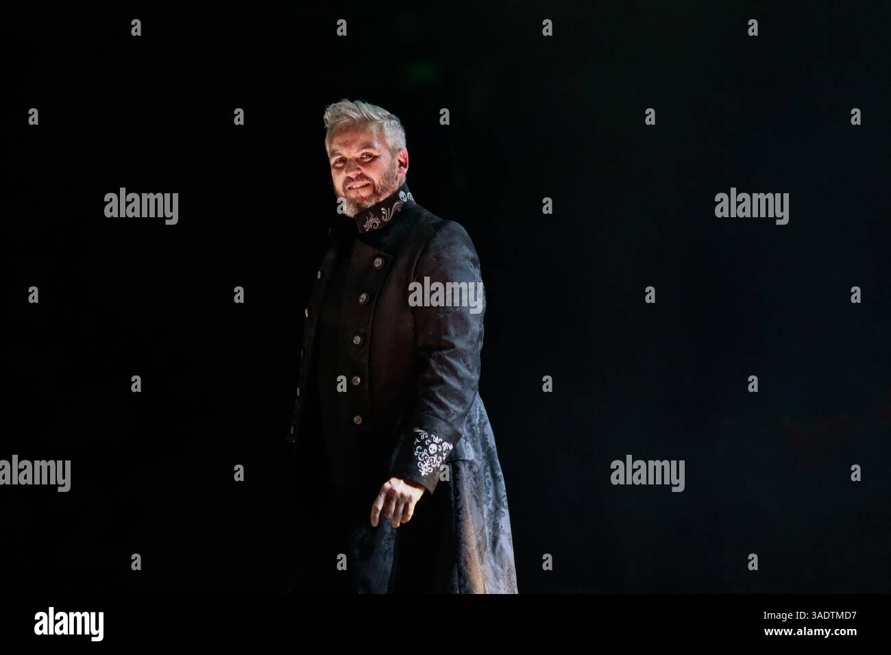 Mexico City, Mexico. 05th Apr, 2025. Miguel Ángel Franco leads of the ...
