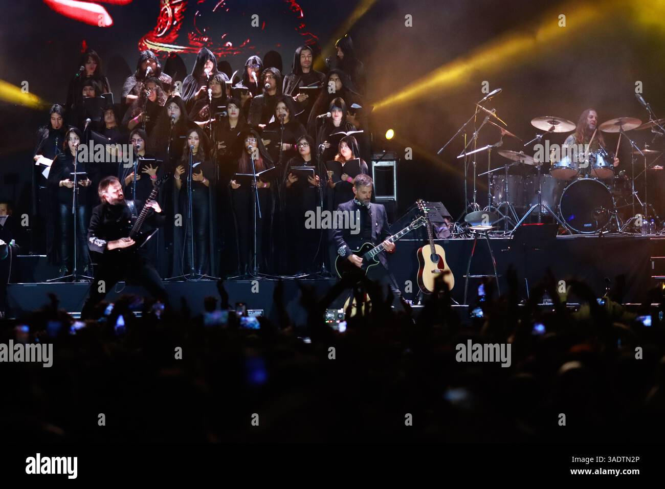 Miguel Ángel Franco leads of the Spanish folk metal band ‘Saurom ...