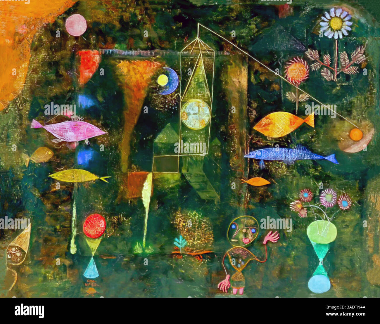 Paul klee artwork Stock Vector Images - Alamy