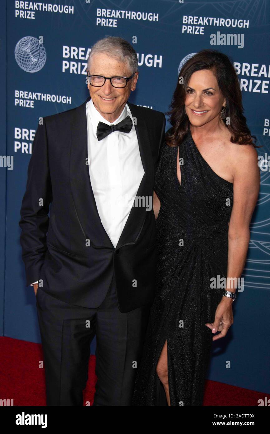 April 5, 2025, Santa Monica, California, USA: BILL GATES and MELINDA ...