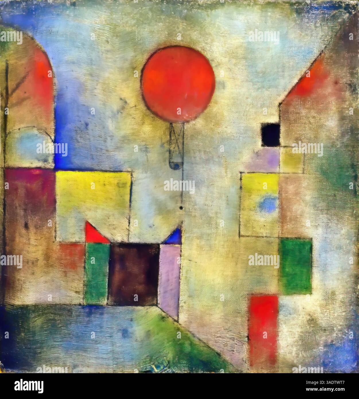 Red Balloon, 1922 – Paul Klee Stock Vector Image & Art - Alamy