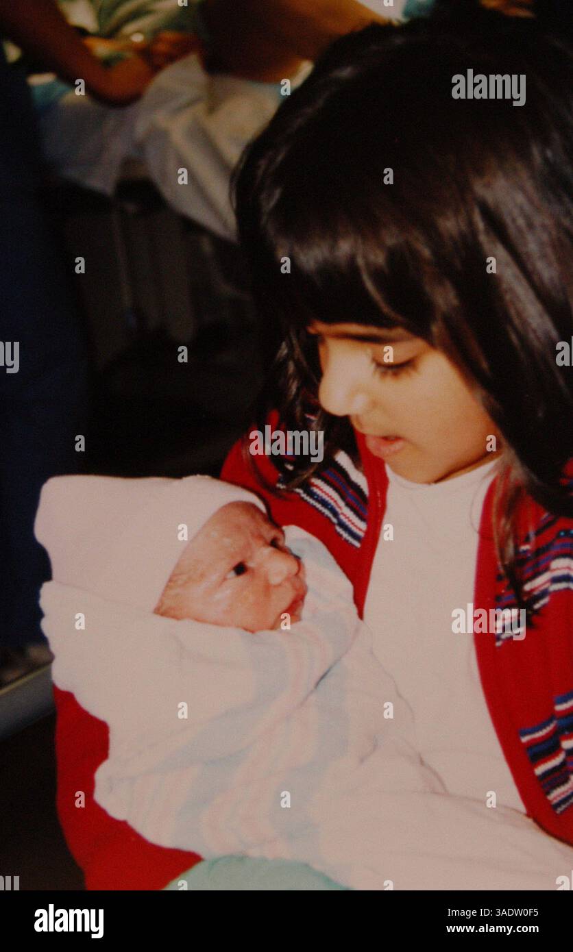 Apr 24, 2003; New Albany, Indiana, USA; Six-year-old Kinsey Morrison ...