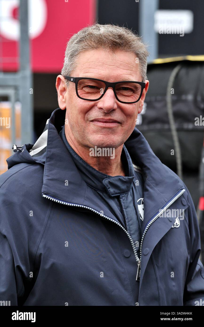 Suzuka, Japan. 06th Apr, 2025. Bernd Maylander (GER) FIA Safety Car ...
