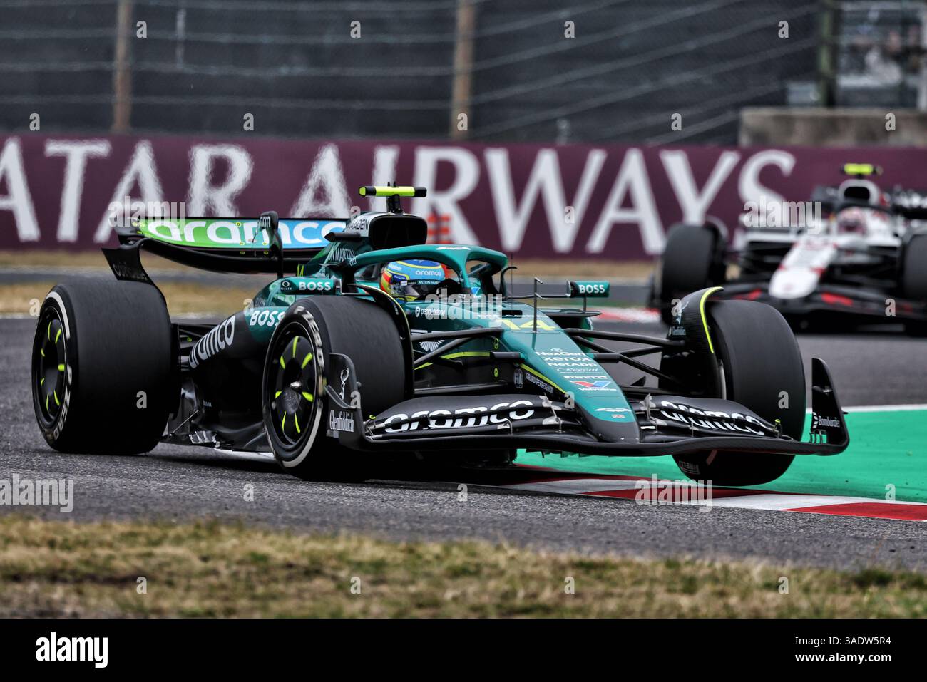 Suzuka, Japan. 06th Apr, 2025. Fernando Alonso (ESP) Aston Martin F1 ...