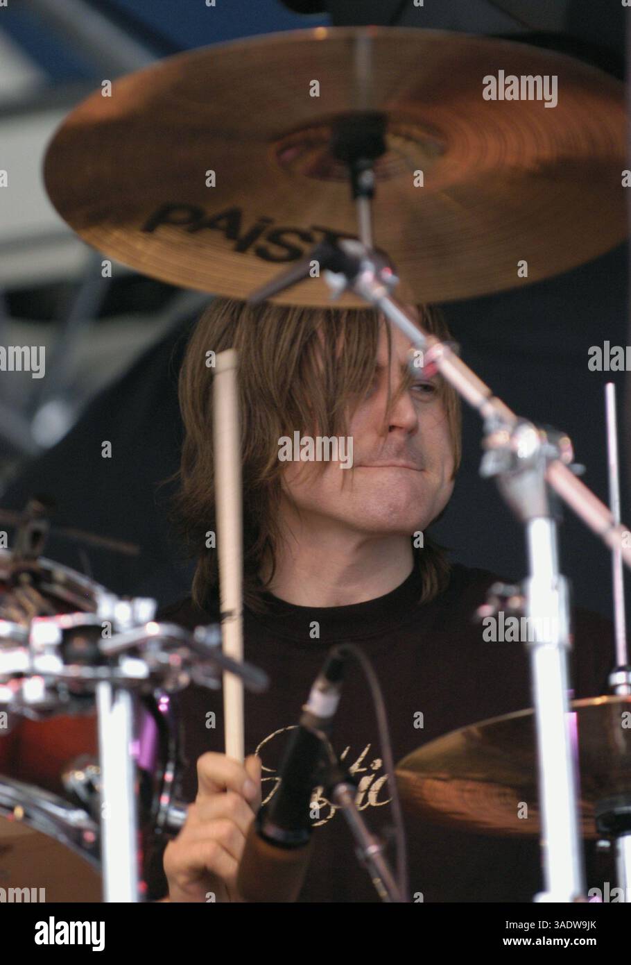 May 01, 2004; West Palm Beach, Fl, USA; Drummer CHAD BUTLER of ...