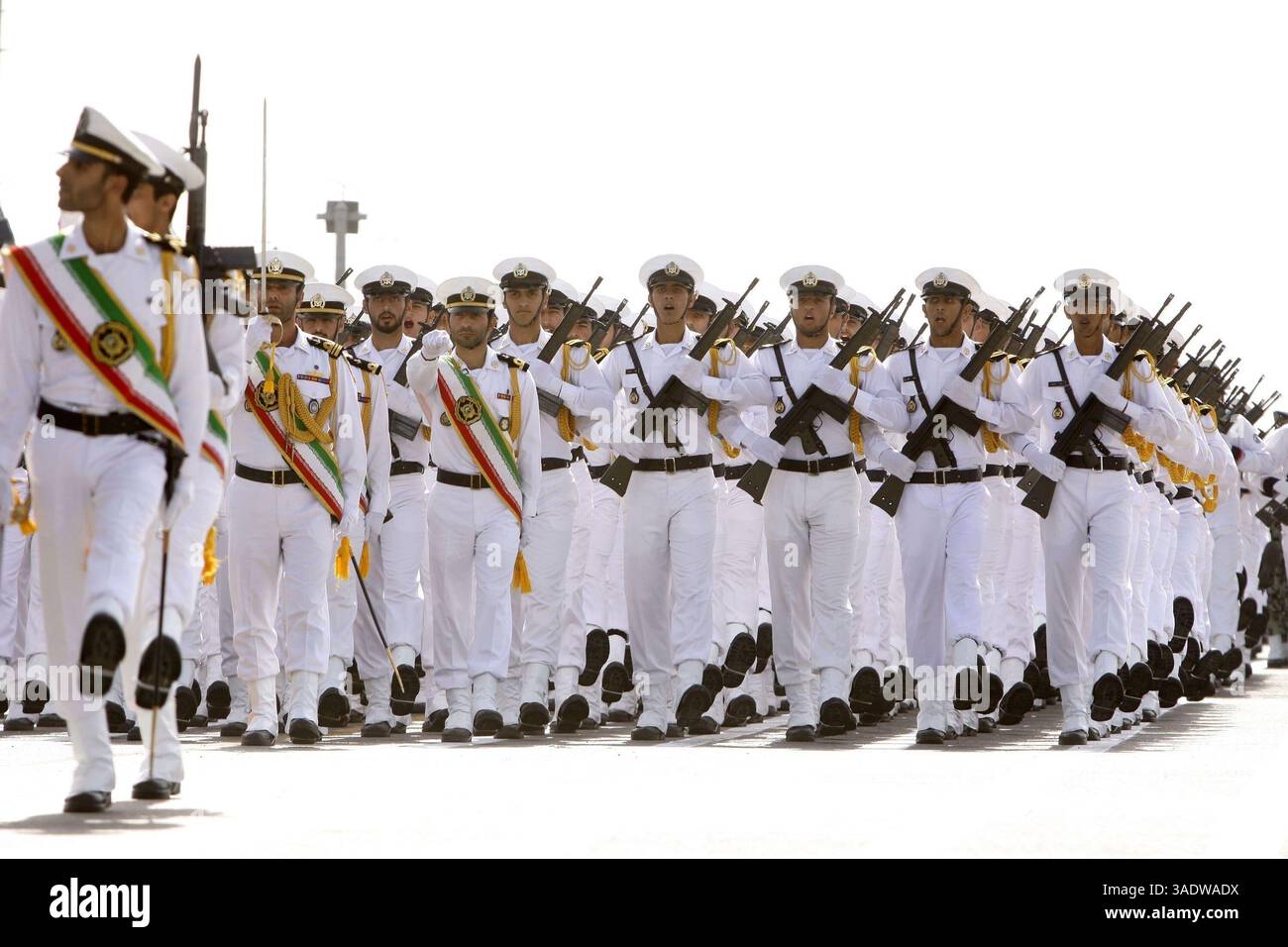 Sep 22, 2009 - Tehran, Iran - Iranian Army soldiers march during a ...