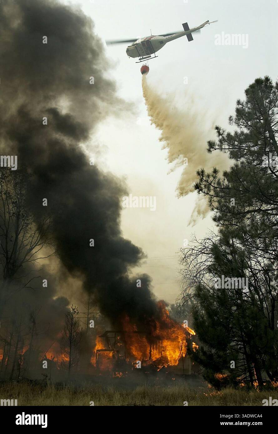 Oct 29, 2003; Julian, CA, USA; CALIFORNIA WILDFIRES. The largest ...