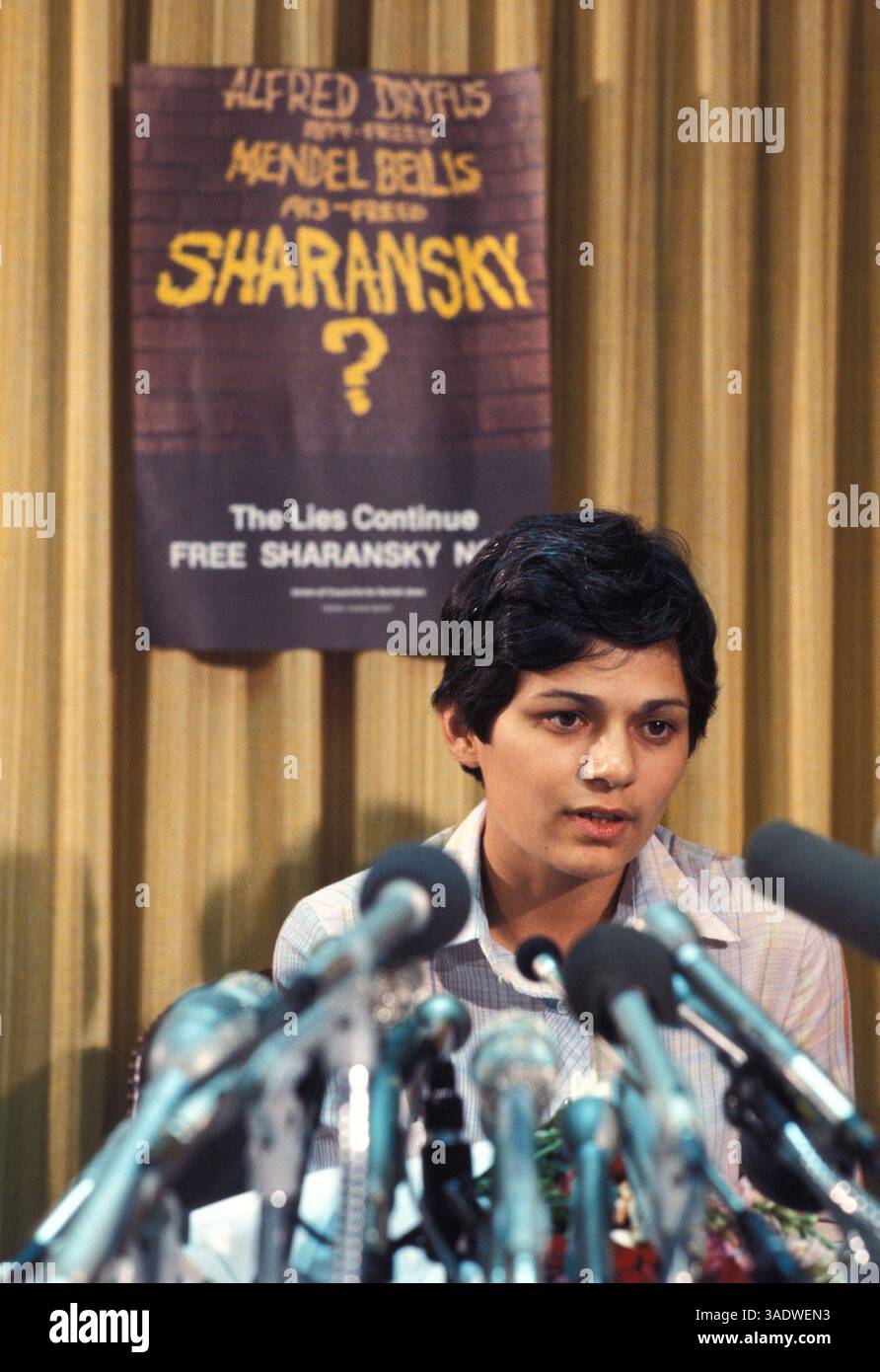 Jul 10, 1978; Washington, DC, USA; AVITAL SHARANSKY, aka Nataliya ...