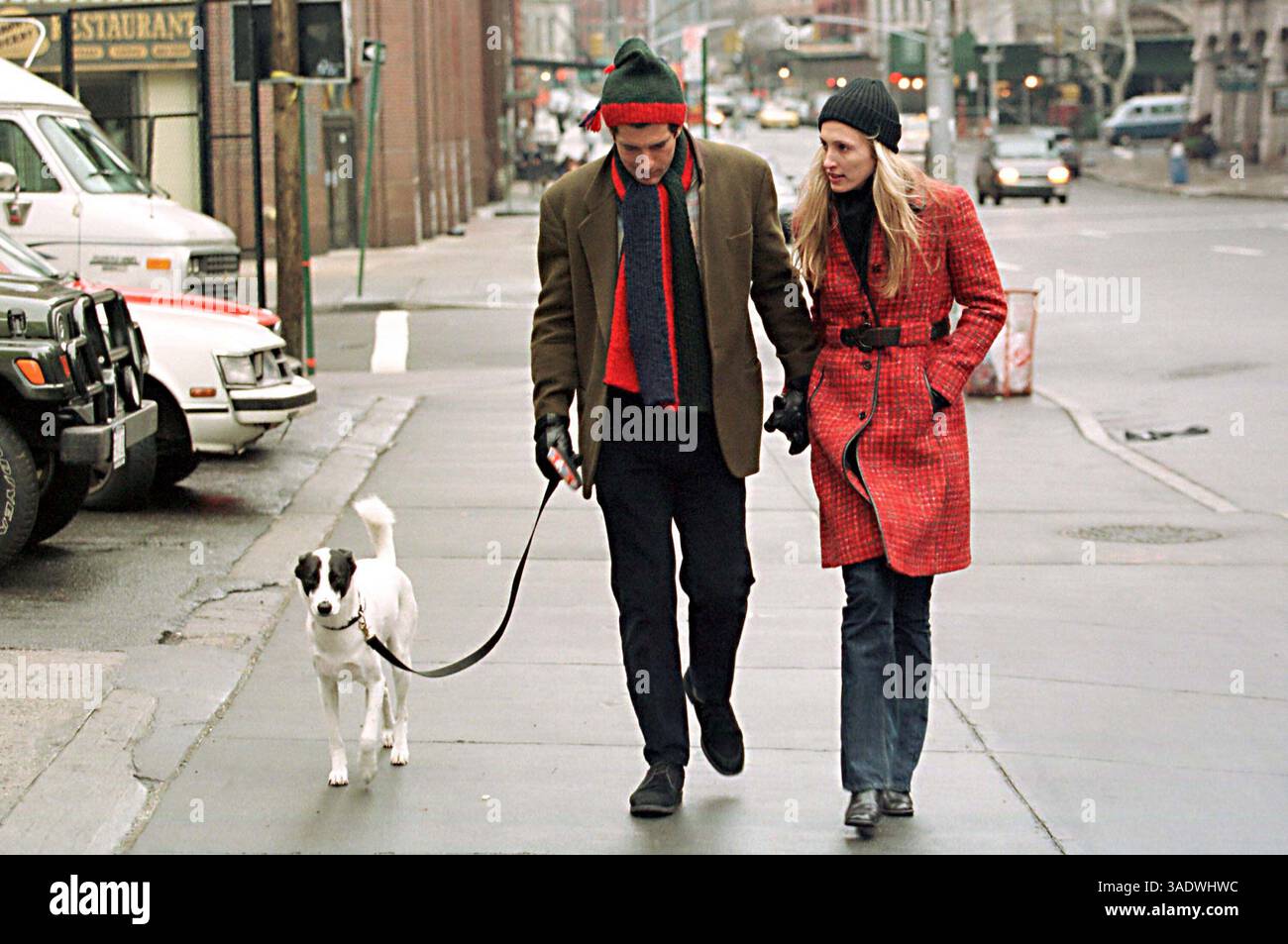 January 25, 1997 - New York - John F. Kennedy Jr and wife Carolyn ...