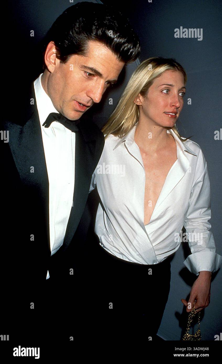 1999 - John F. Kennedy Jr and Carolyn Bessette Kennedy - ''Brite Nite ...