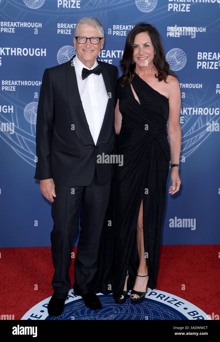 Santa Monica, CA. 02MAR2025: Bill Gates & Paula Hurd at the 11th ...