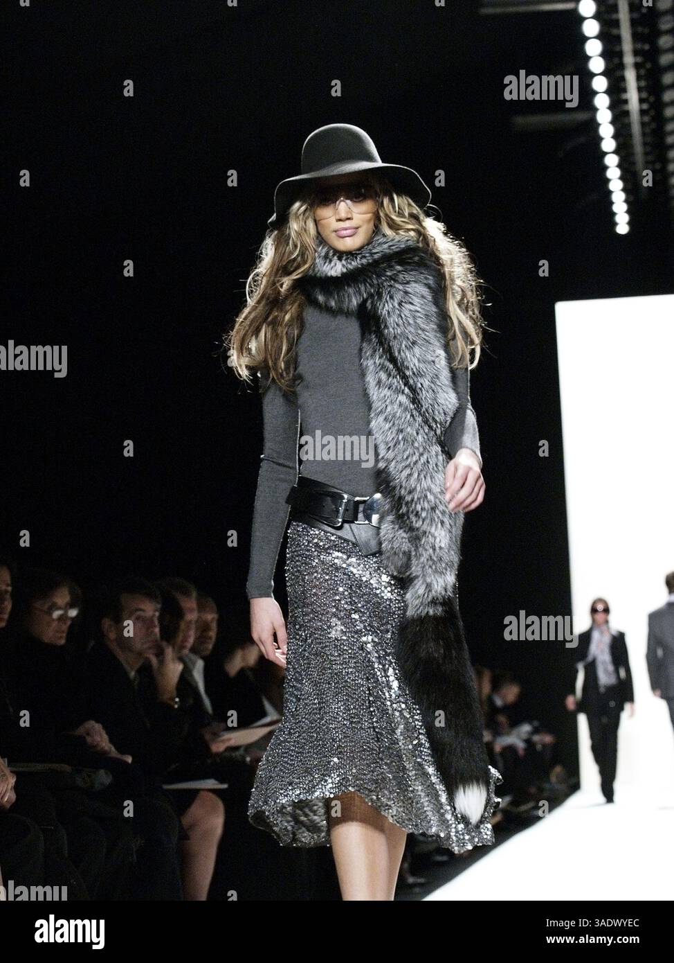 Feb 10, 2004; New York, NY, USA; Models on the catwalk for fashion ...