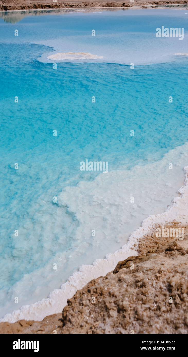 Siwa salt lake Stock Photo - Alamy