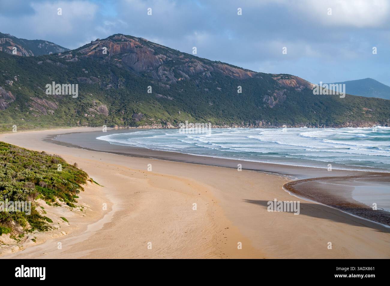Norman Beach view, Wilsons Promontory National Park, Australia Stock ...