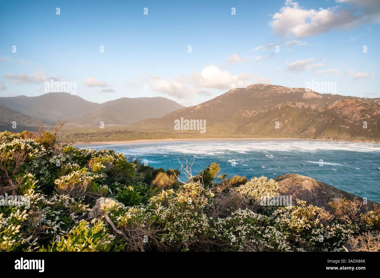 Norman Beach view from Pillar Point Lookout, Wilsons Promontory ...