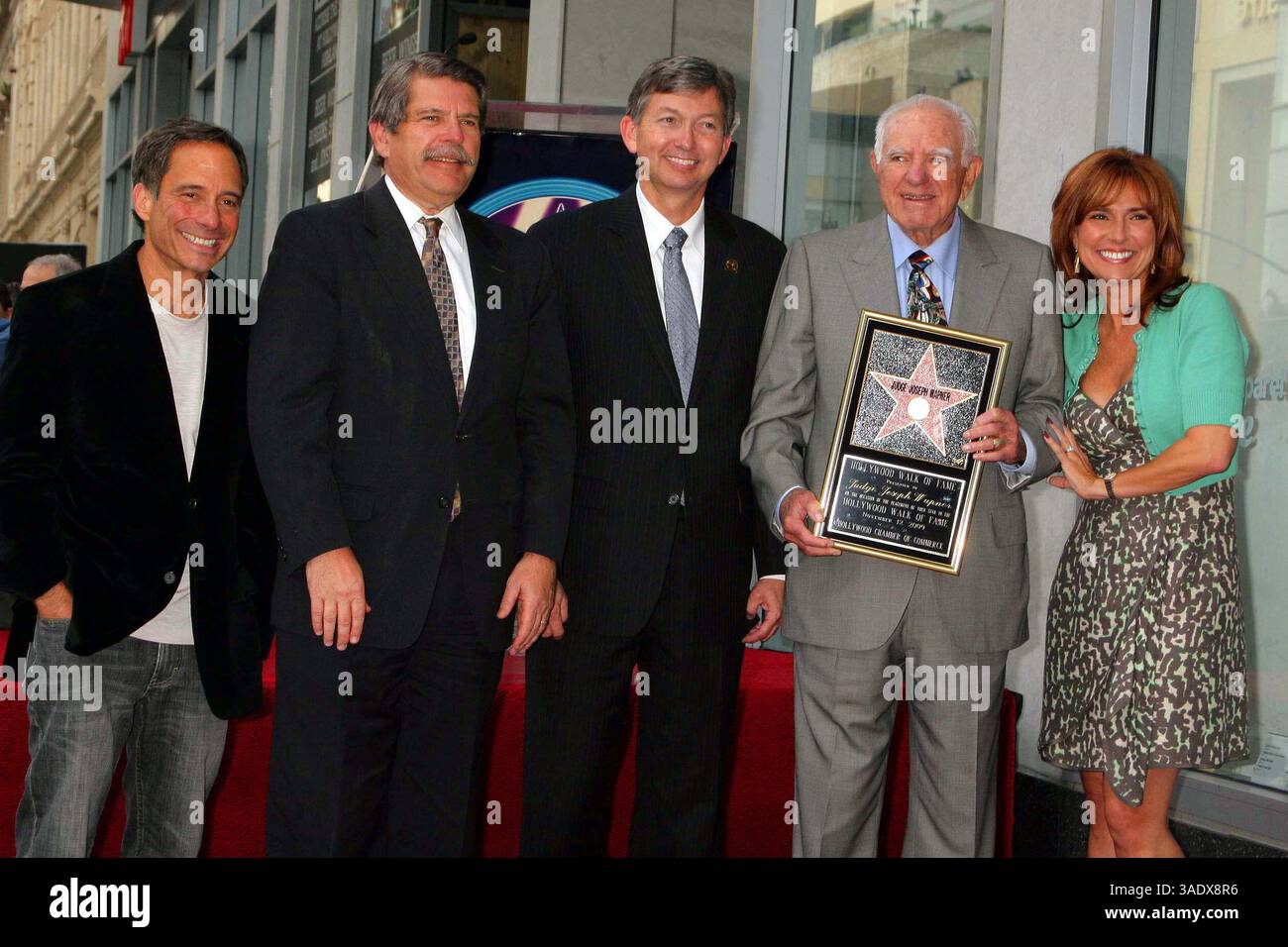 I14524CHW .Judge Joseph A. Wapner Celebrates 90th Birthday With Star On ...