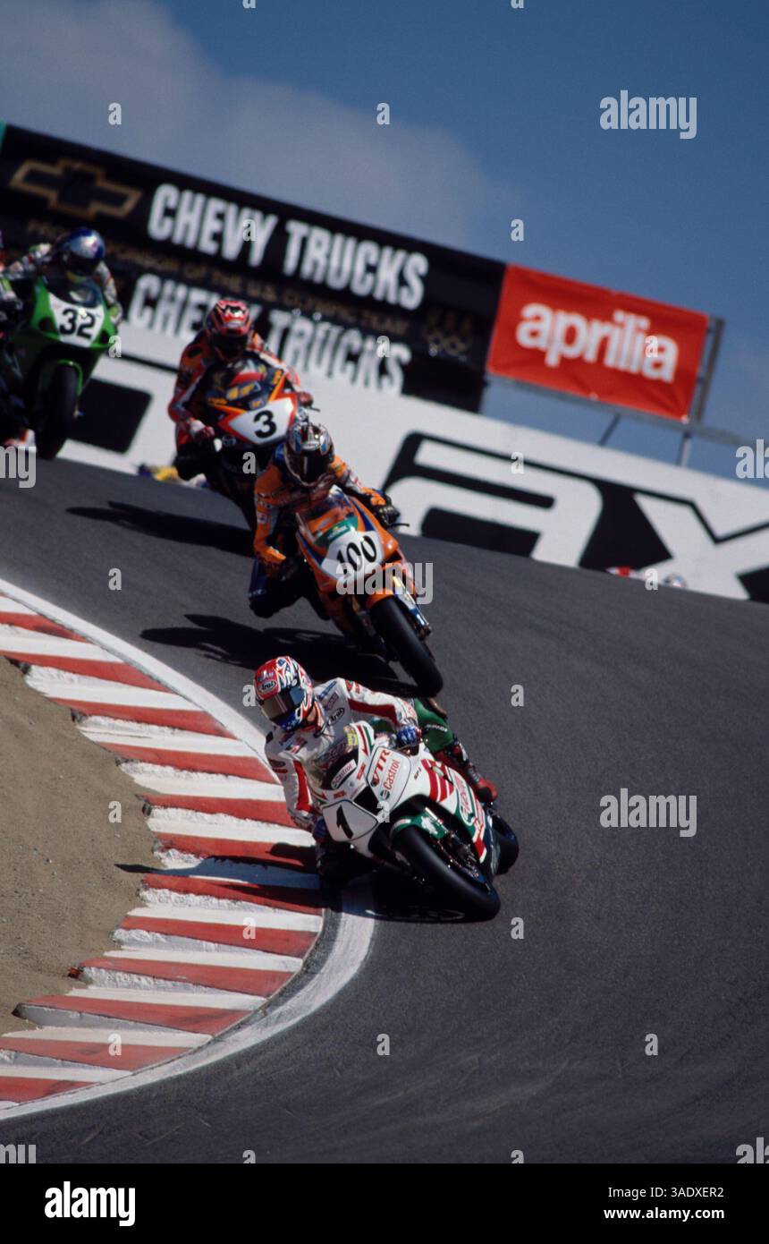 Jul 01, 2001; Monterray, California, USA; 2000 World Super Bike ...