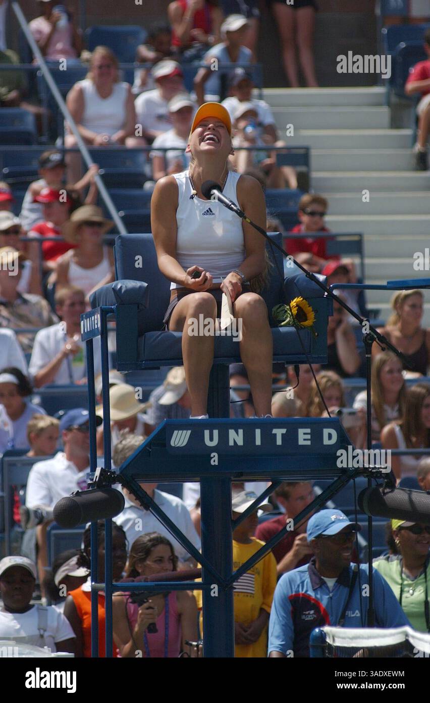 Tennis player ANNA KOURNIKOVA at Arthur Ashe Kids' day in the Artur ...