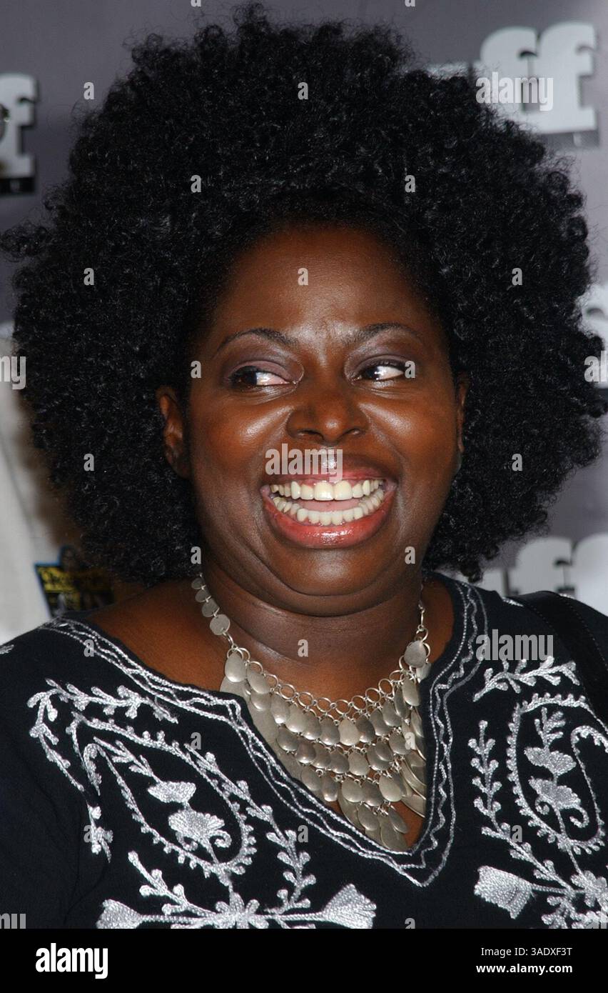 Singer ANGIE STONE at the 'STUFF' Magazine Pre-VMA Party which took ...
