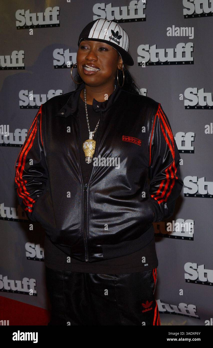 Rapper MISSY ELLIOT at the 'STUFF' Magazine Pre-VMA Party which took ...