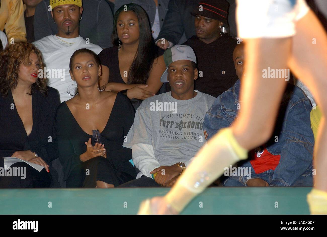 TINA KNOWLES, Singer BEYONCE KNOWLES, rap artist JAY-Z and record ...