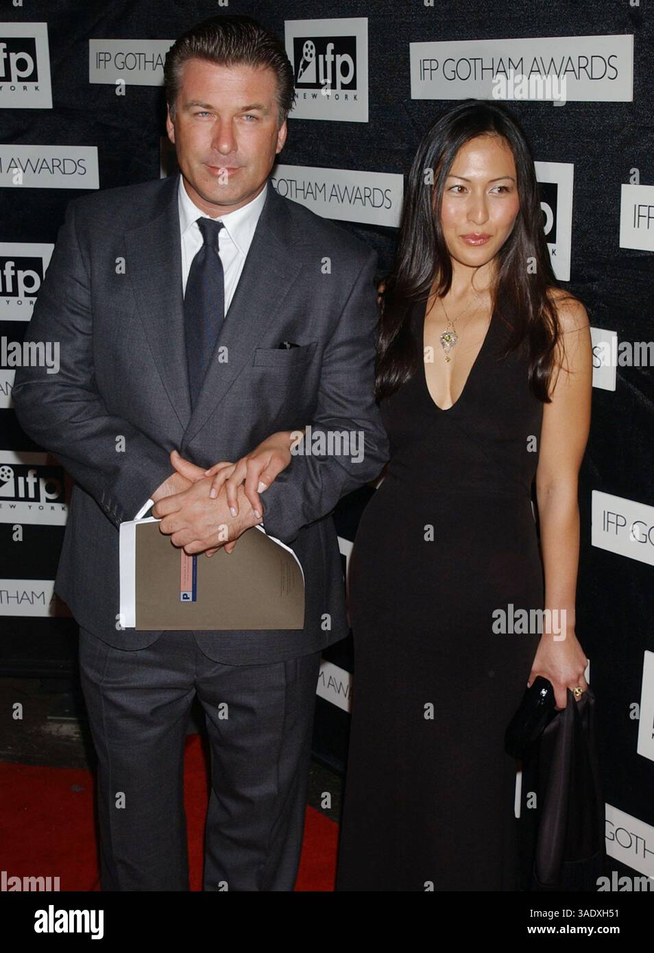 Sep 22, 2003; New York, NY, USA; Actor ALEC BALDWIN with NICOLE SEIDEL ...