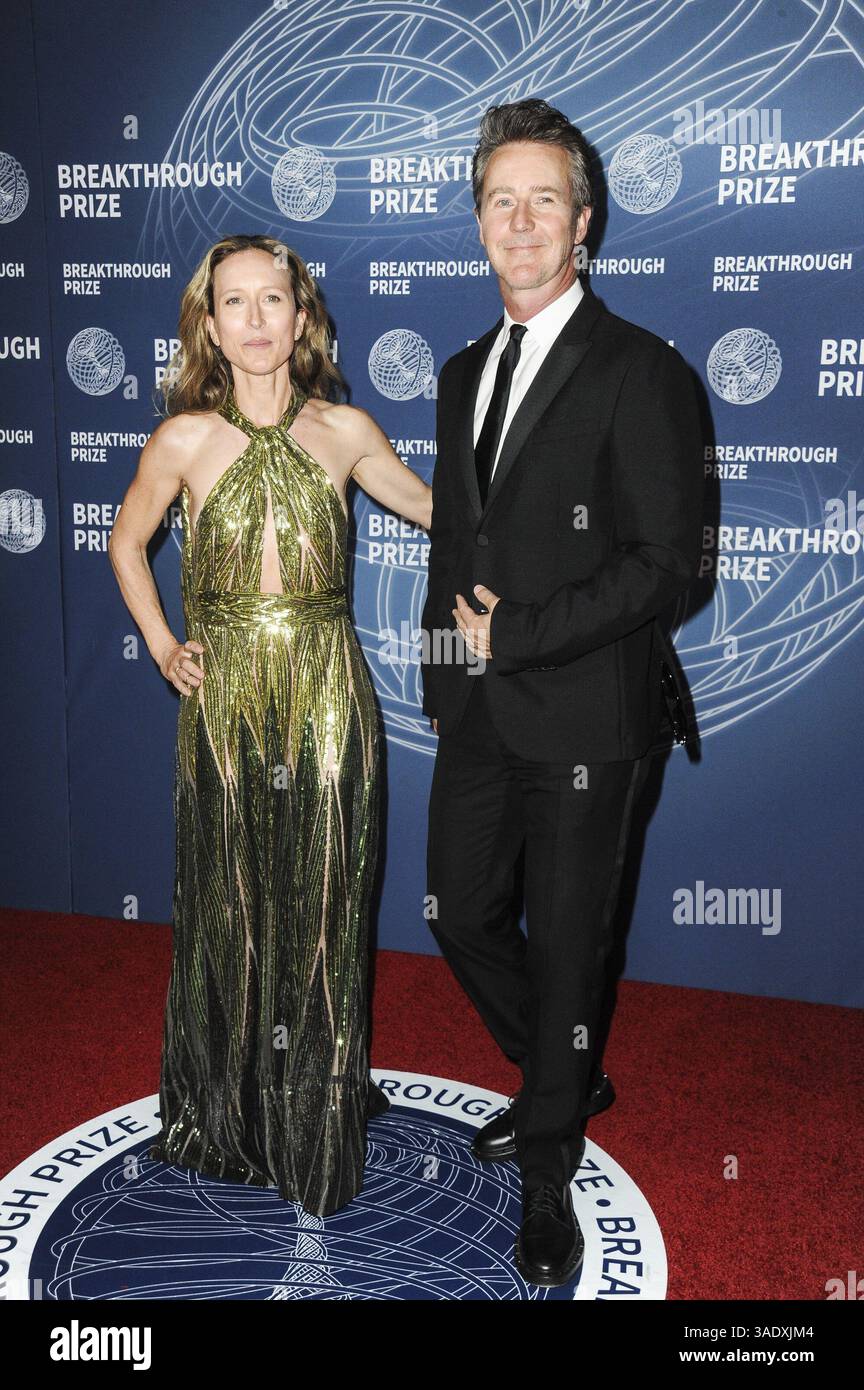 Shauna Robertson, Edward Norton at arrivals for The 11th Breakthrough ...