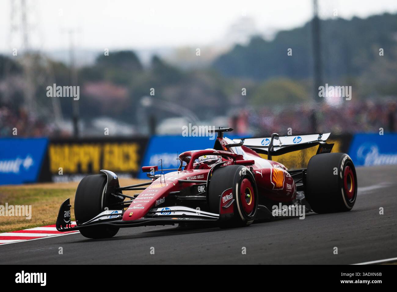 16 LECLERC Charles (mco), Scuderia Ferrari SF-25, action during the Formula 1 Lenovo Japanese ...
