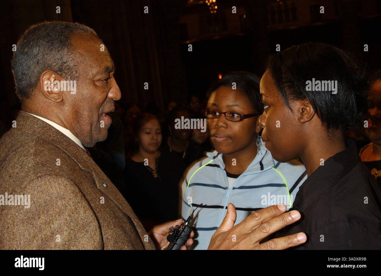 Feb 02, 2004; New York, NY, USA; Comedian BILL COSBY speaks to young ...