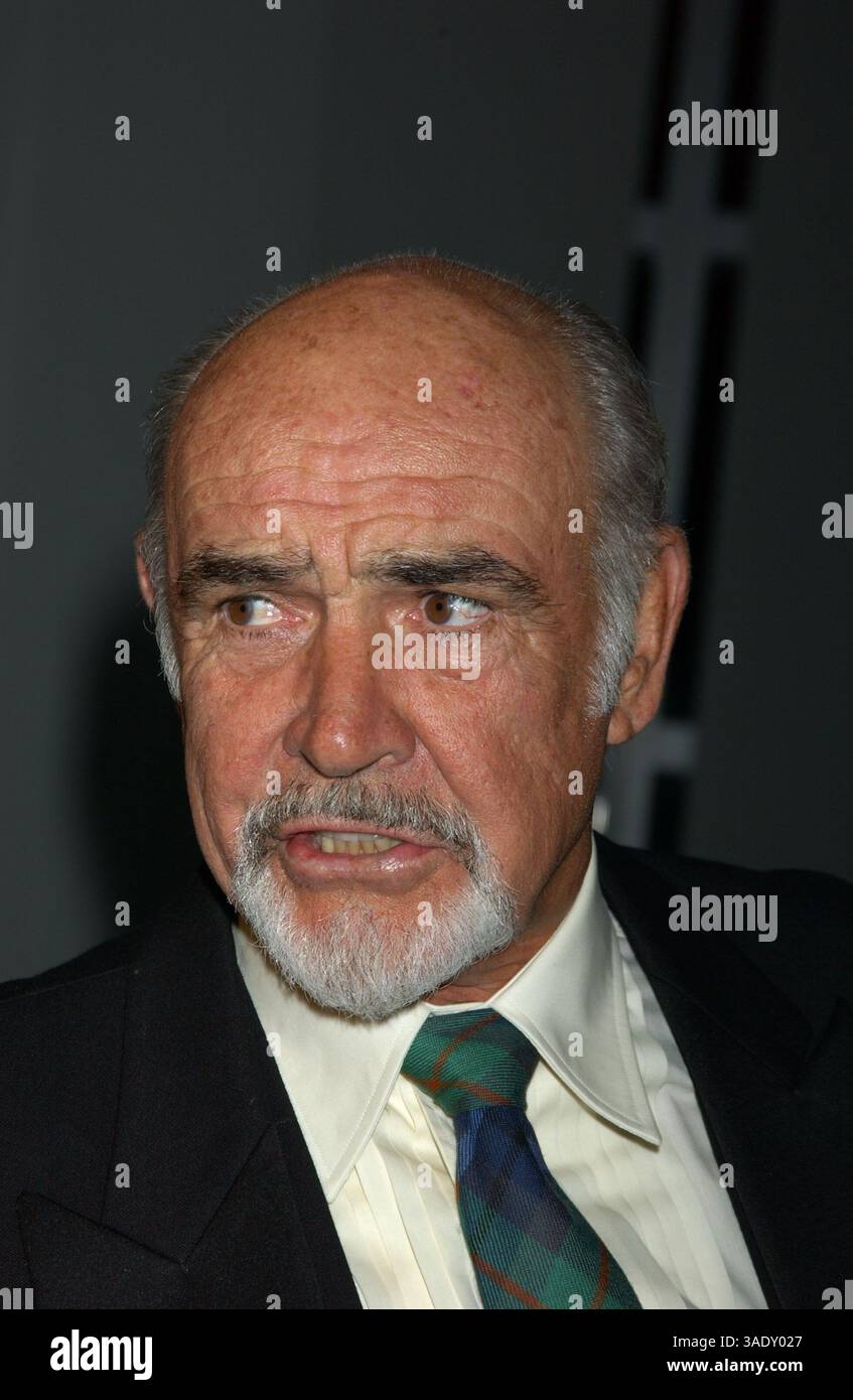 Apr 05, 2004; New York, NY, USA; SEAN CONNERY 'Dressed To Kilt' Benefit ...