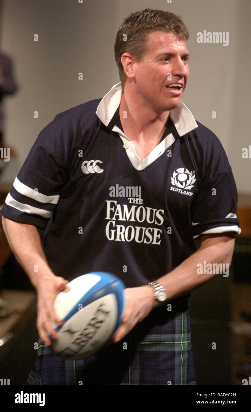 Apr 05, 2004; New York, NY, USA; Scottish Rugby Player CRAIG CHALMERS ...